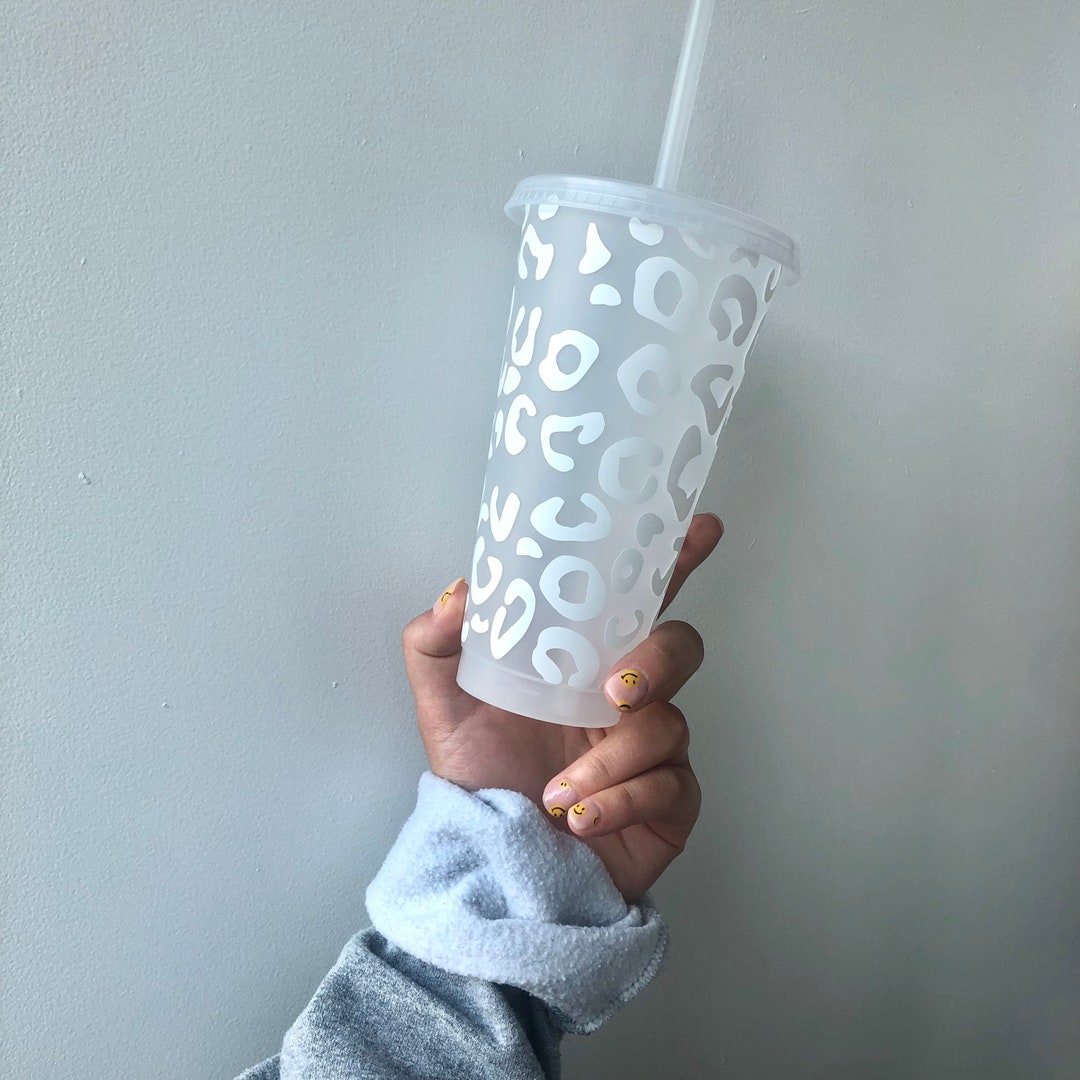 Cheetah Print Cold Cup • Venti Cup • Reusable Cup • Cheetah Cup ...