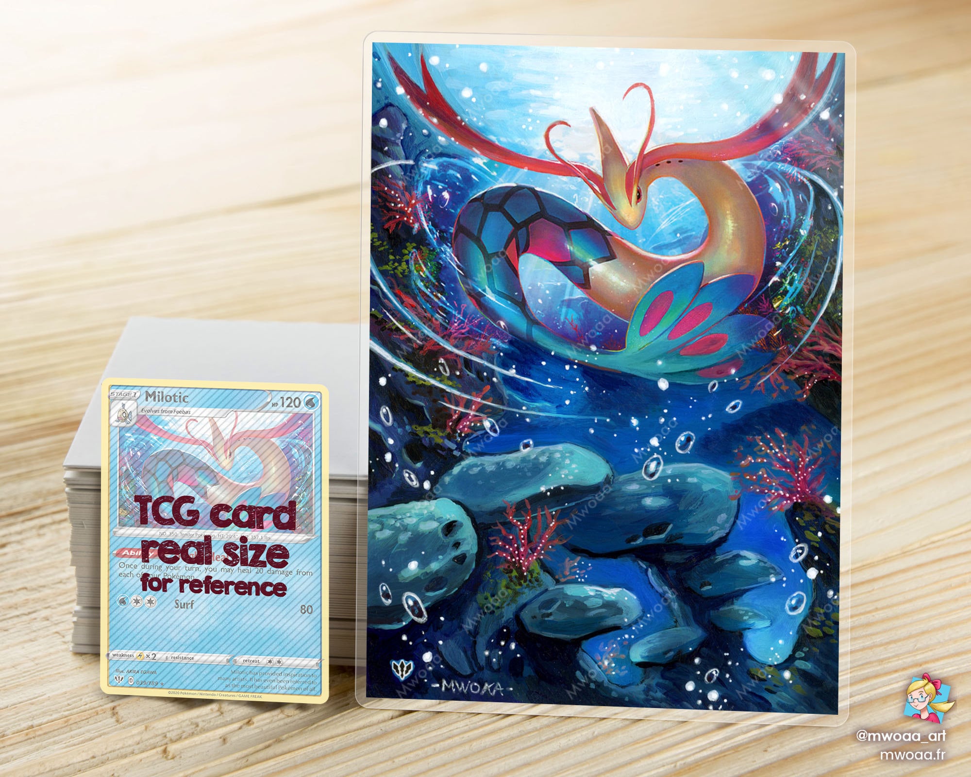 Pokemon Milotic Card