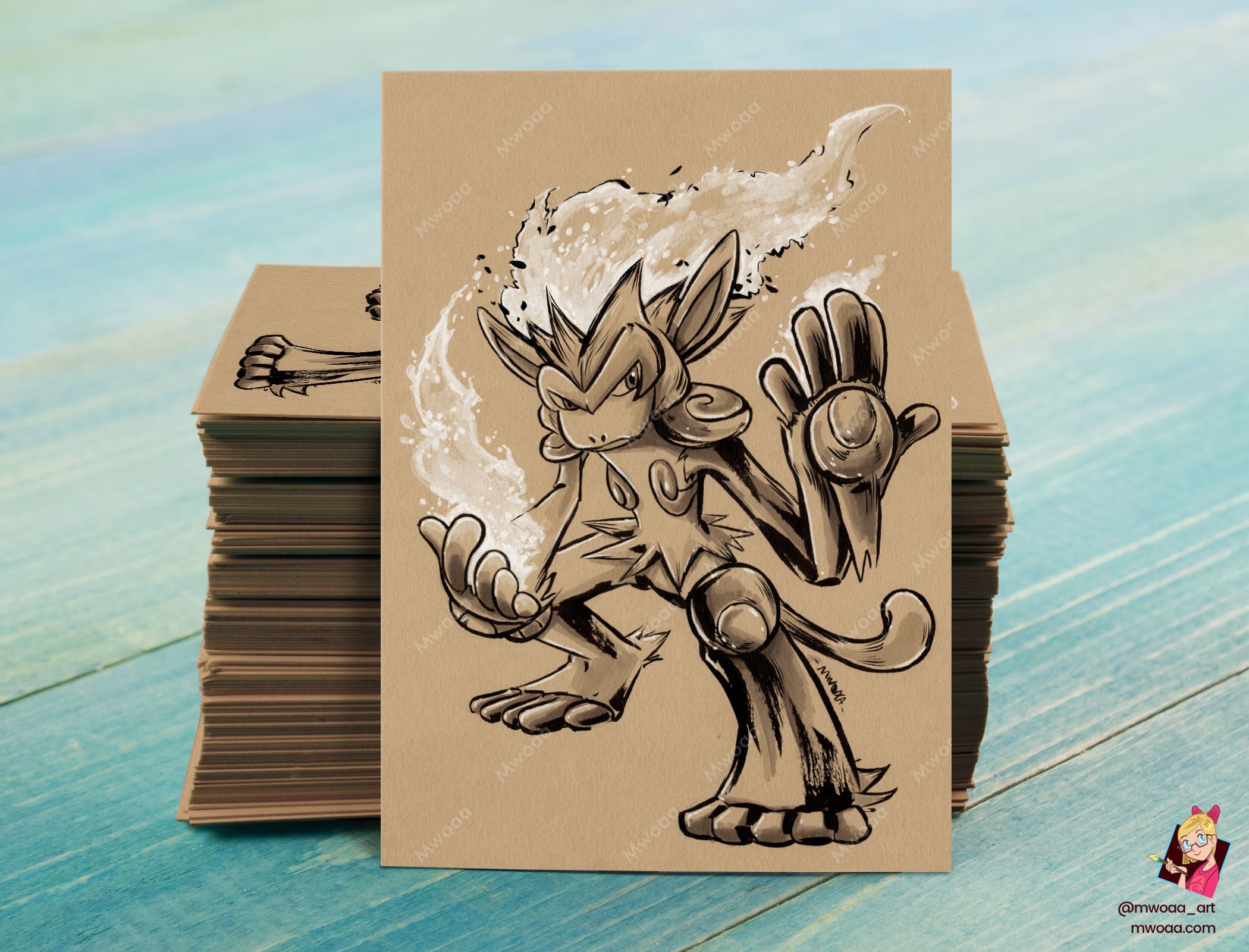 Pokemon Infernape Drawing