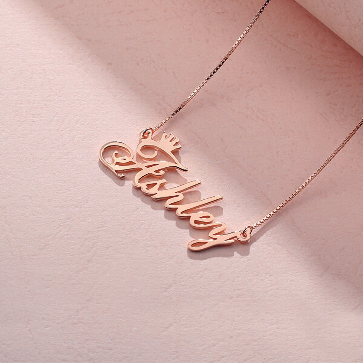 Personalized Name Necklace 925 Sterling Fiolex Style Silver Etsy