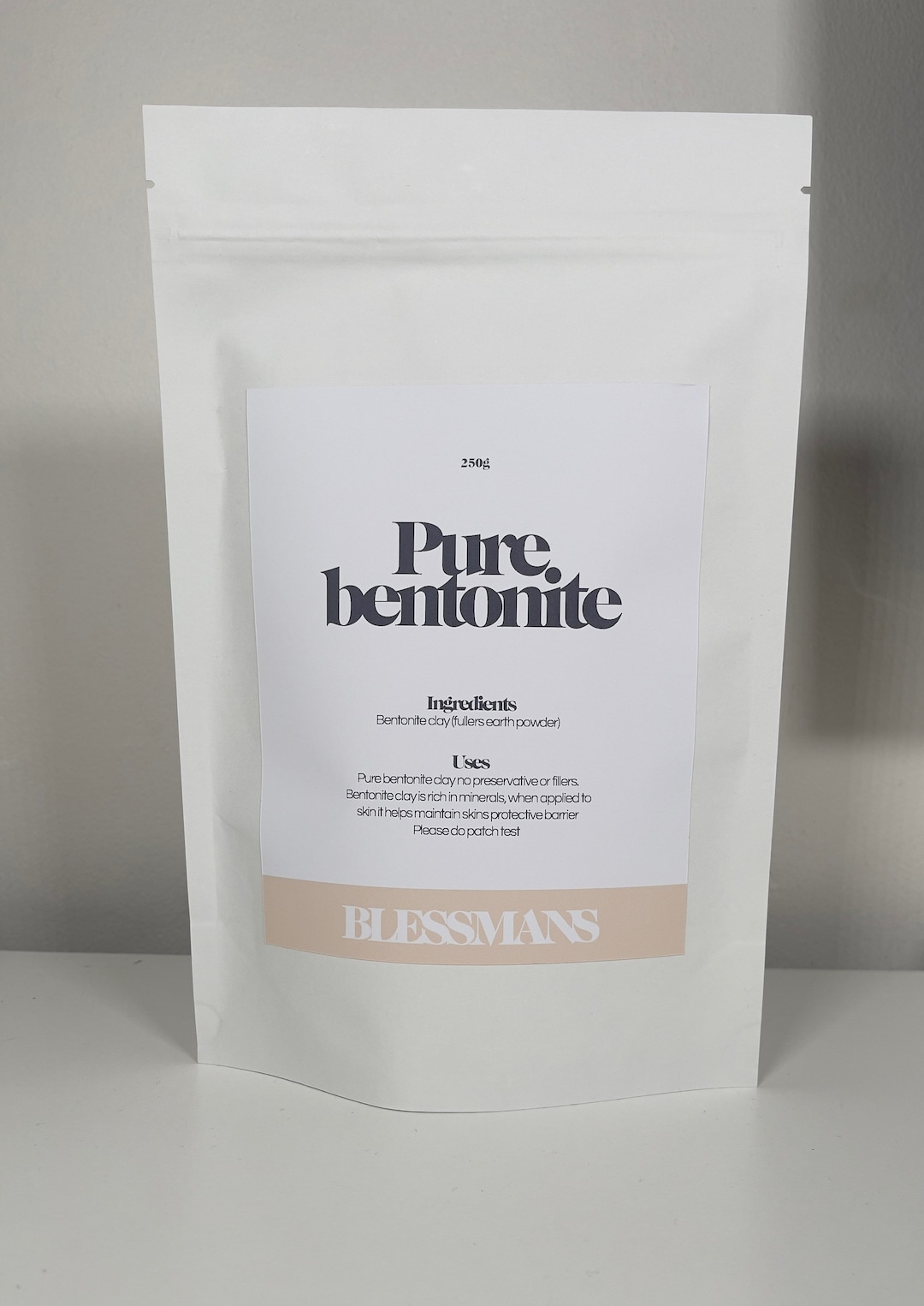 Pure Bentonite Clay Powder Calcium Bentonite| Plastic Free Packaging ...