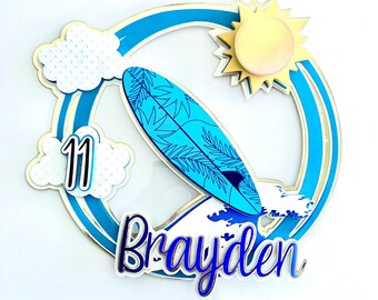 Beach Cake Topper - Etsy