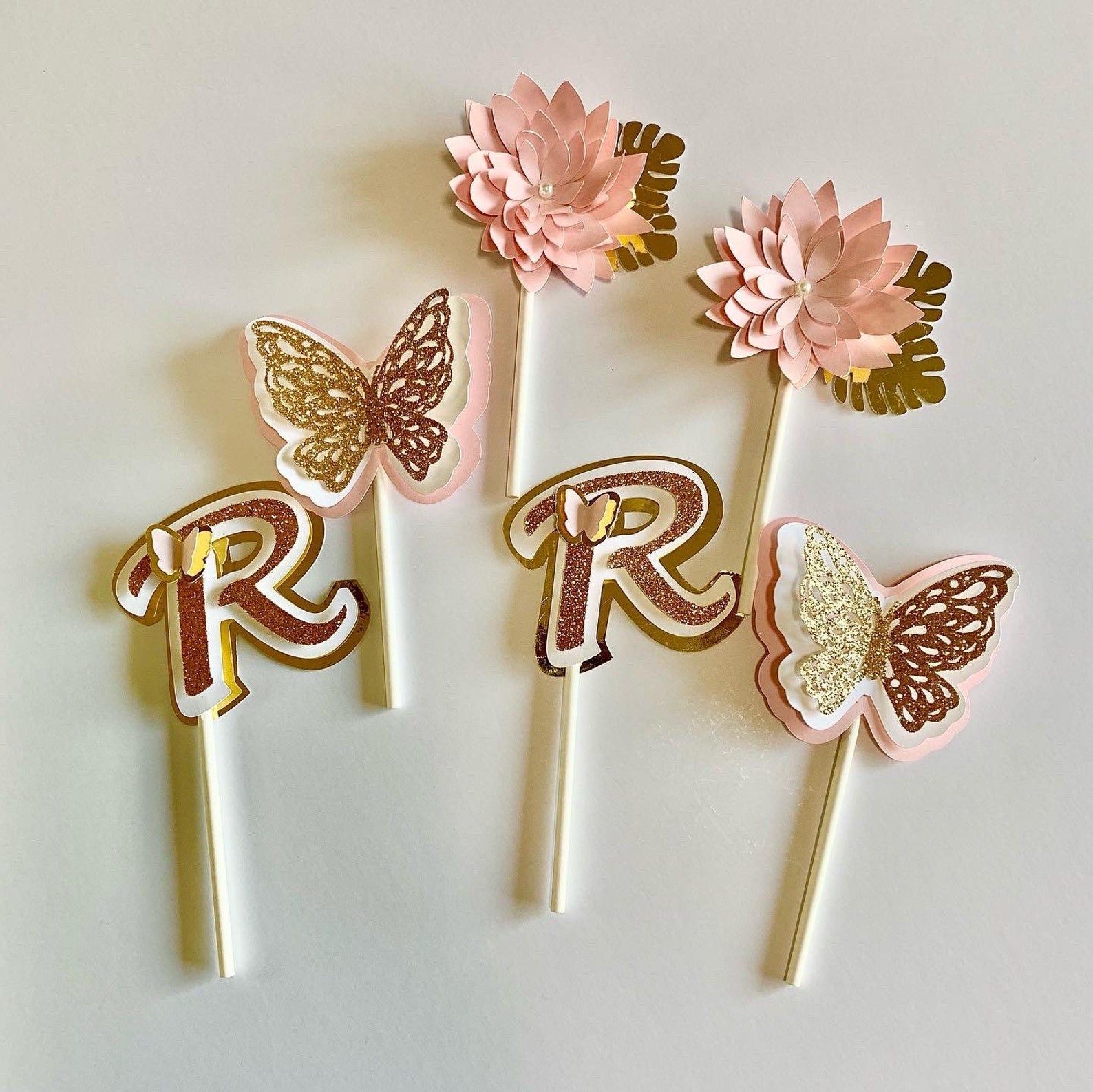3d Butterfly Cake Topperbutterfly Party Decorfloral Cake - Etsy