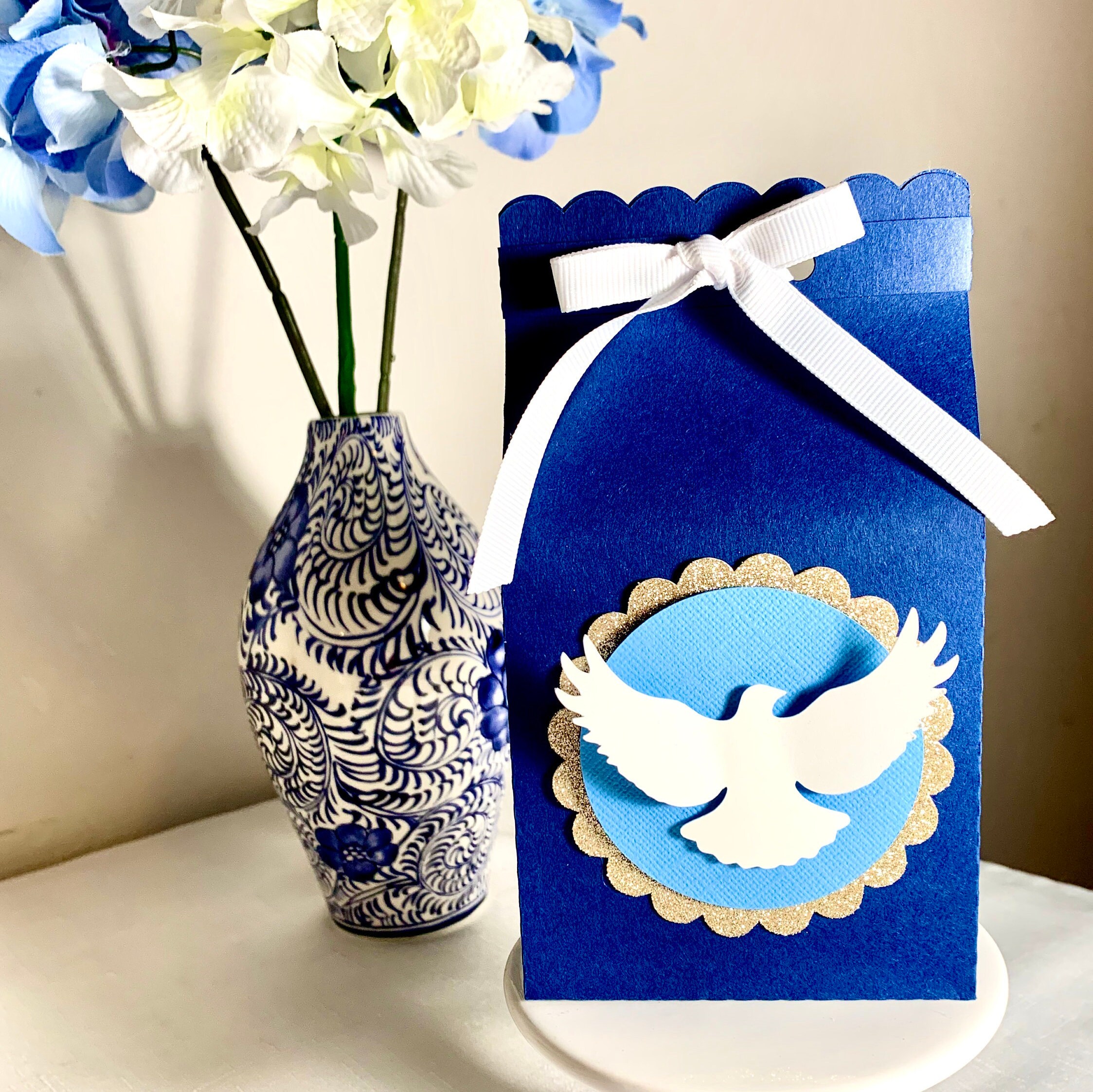 Baptism Favor Boxes: Religious Party Treat Boxes (set of 3) - Etsy