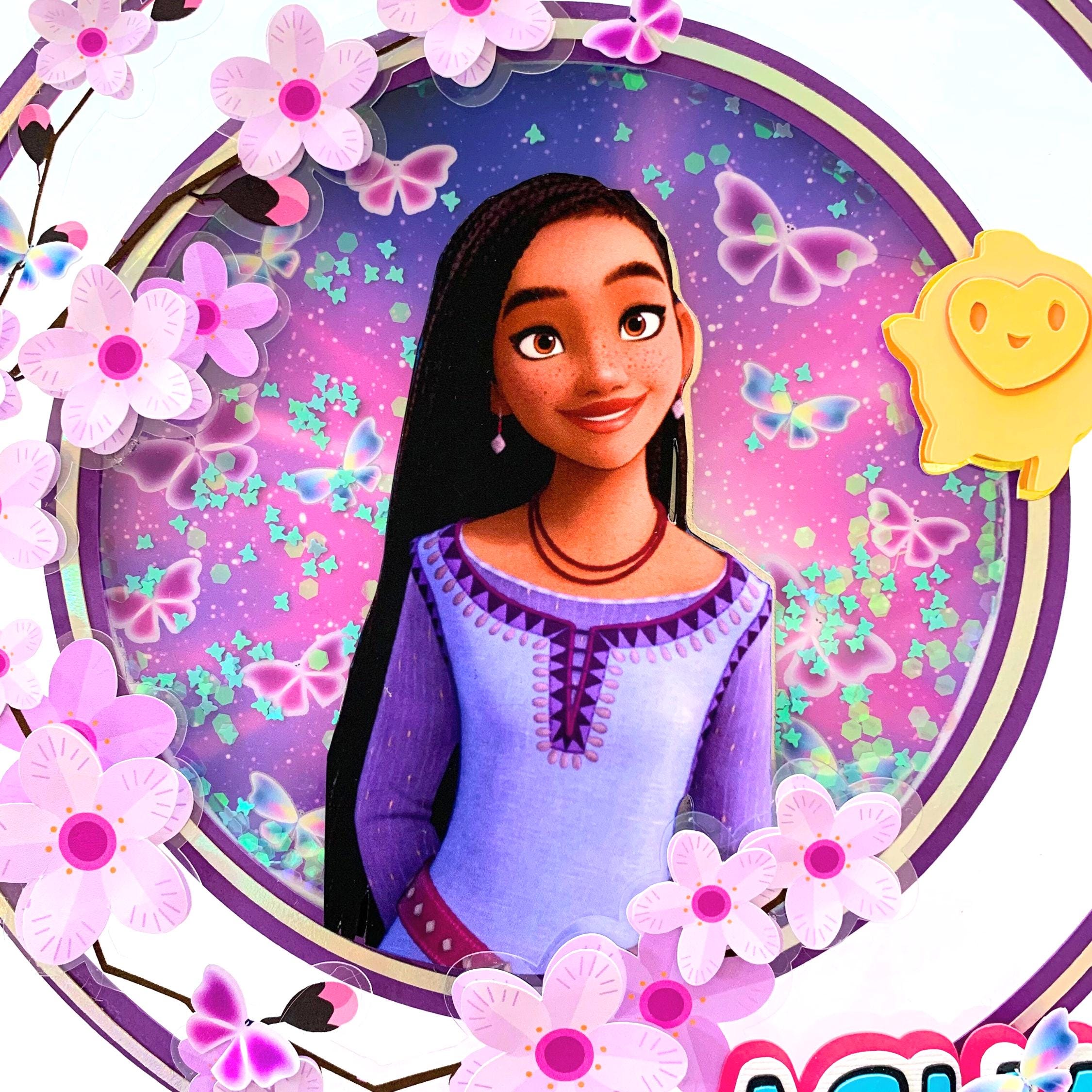 Disney Wish Cake Topper, Princess Asha Birthday Party Decorations, Wish ...