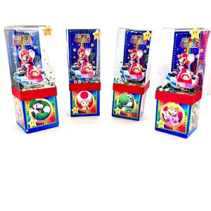 Super Mario Bros Favor Boxes,party Decorations, Mario Custom Birthday ...