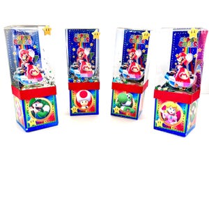 Super Mario Bros Favor Boxes,party Decorations, Mario Custom Birthday ...