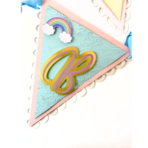 Personalized Unicorn Banner,rainbow Unicorn Birthday Banner,unicorn ...