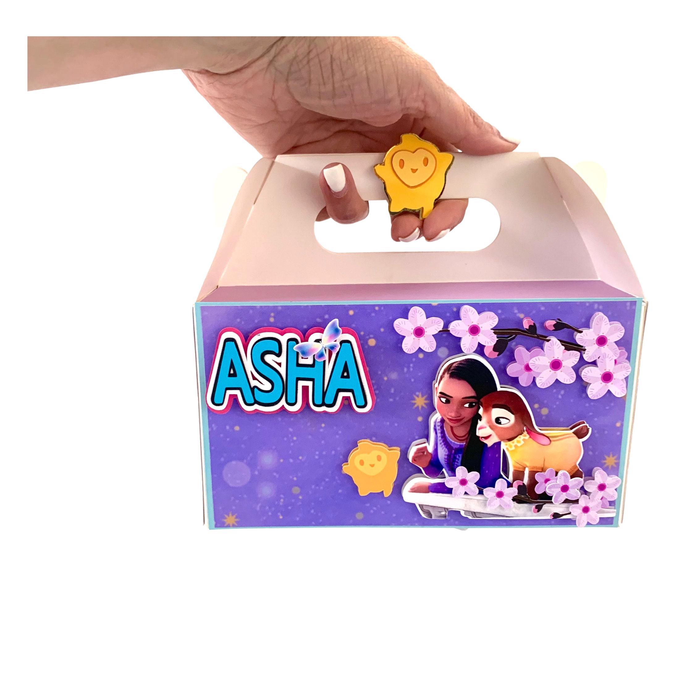 Disney Wish Cake Topper, Princess Asha Birthday Party Decorations, Wish ...