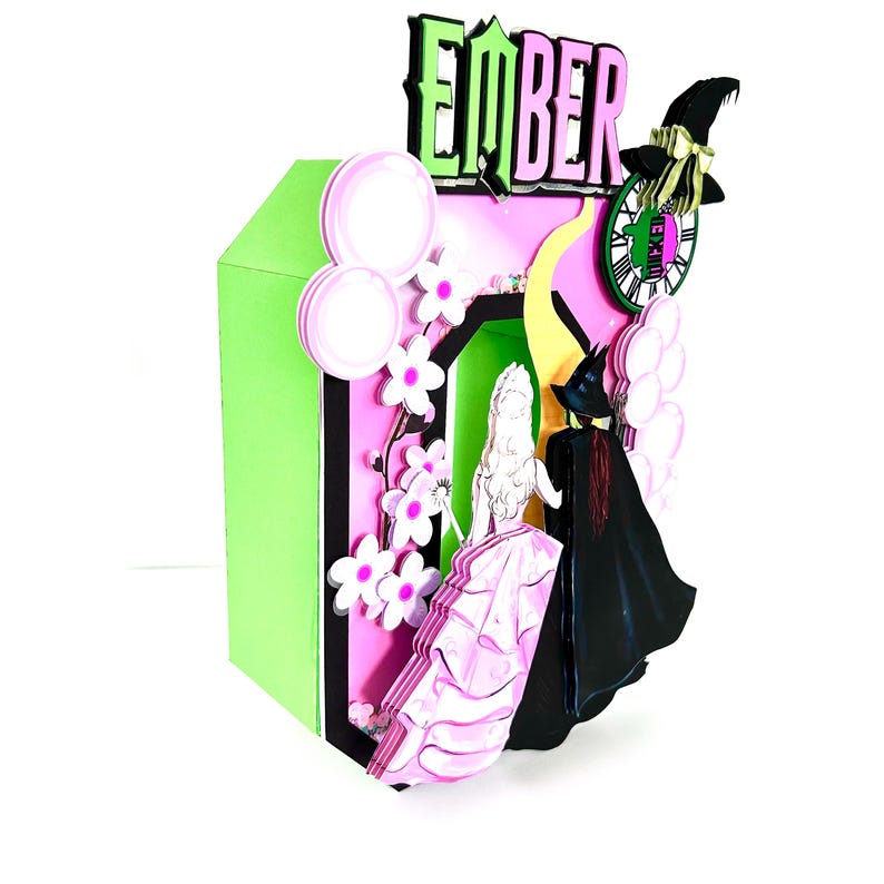 Wicked for Good 3D Letters, Glinda and Elphaba Birthday Party ...