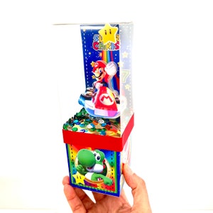 Super Mario Bros Favor Boxes,party Decorations, Mario Custom Birthday ...