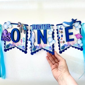 Under the Sea 3D Letters, Ocean Theme Party Decorations, Sea Theme ...