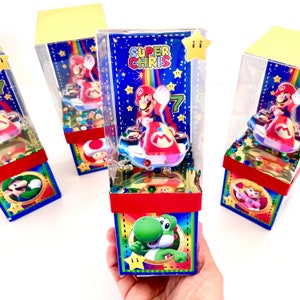 Super Mario Bros Favor Boxes,party Decorations, Mario Custom Birthday ...