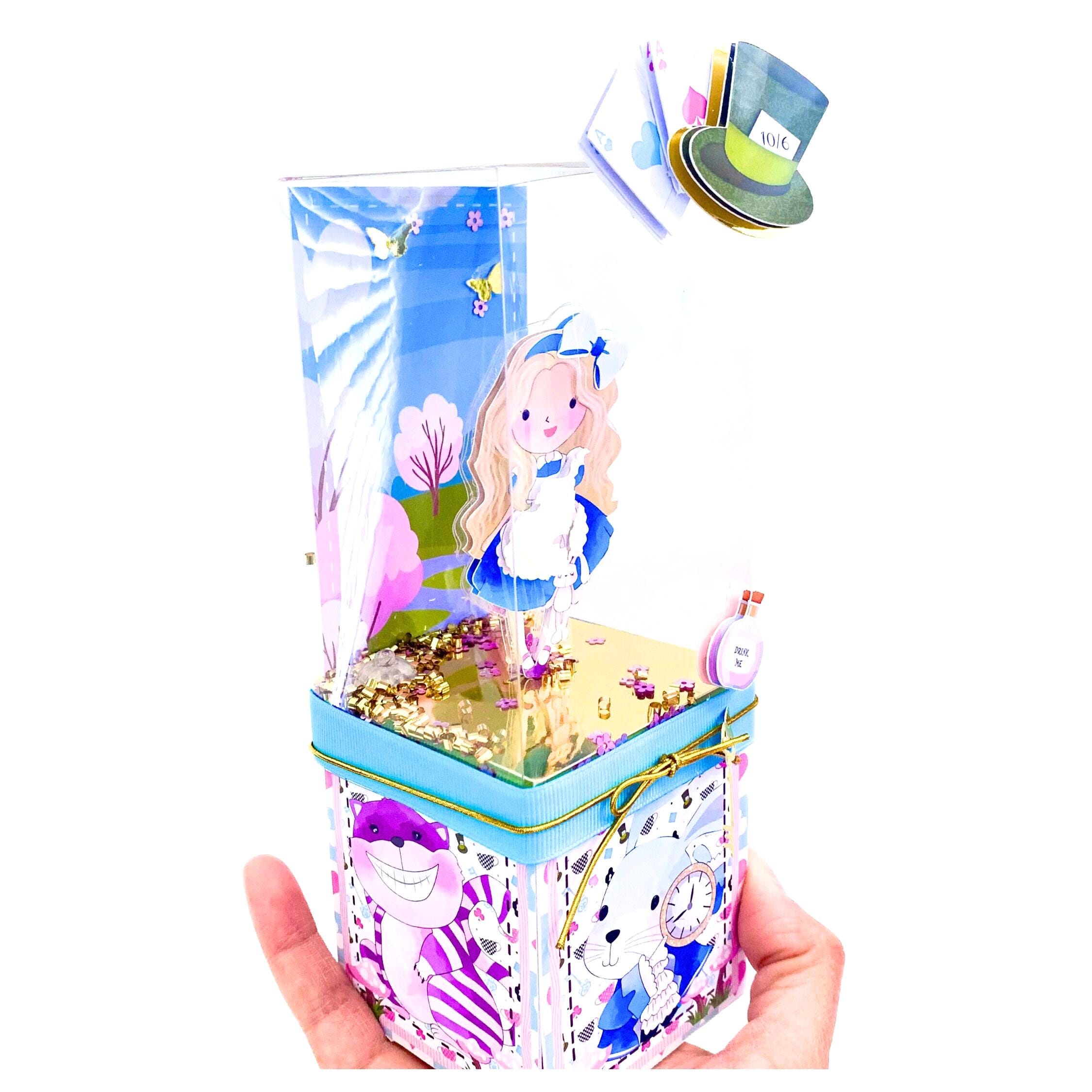 Alice in Onederland Favor Boxes, Wonderland 1st Birthday Party ...