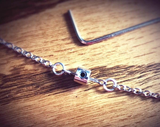Hex Lock #1 Locking Clasp Kit for Discreet Day Collar Necklace, BDSM ...