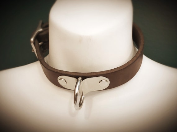 Copper Rivet Stirrup Strap O Ring BDSM Collar DDLG or | Etsy