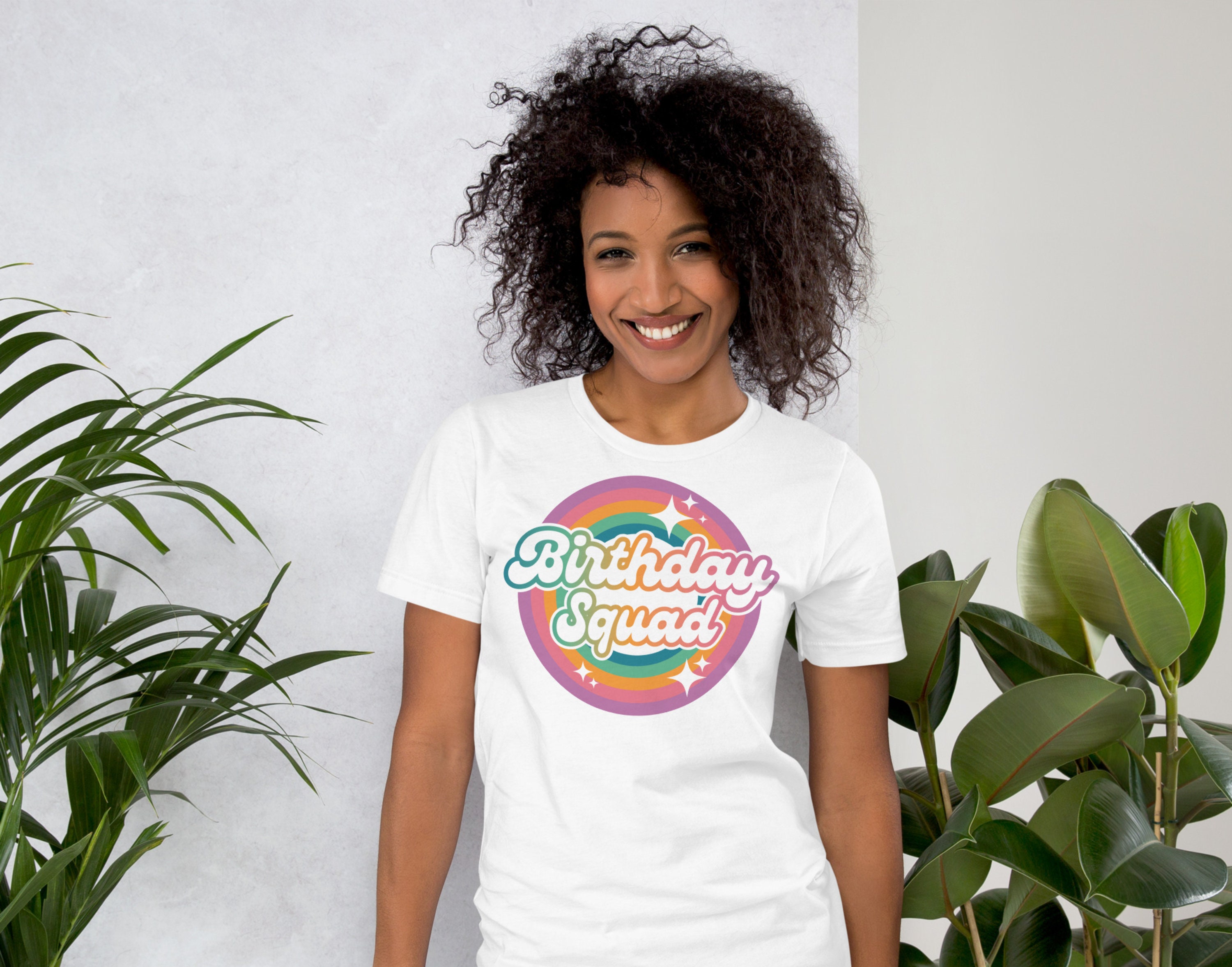 Birthday Squad Rainbow Png, Birthday Squad Colorful, Birthday Squad ...