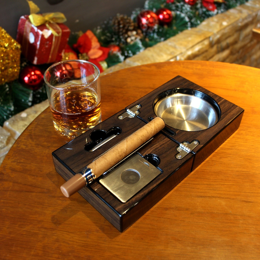 Personalized Ashtray, Folding Ashtray, Gift for Men, Dad, Him ...