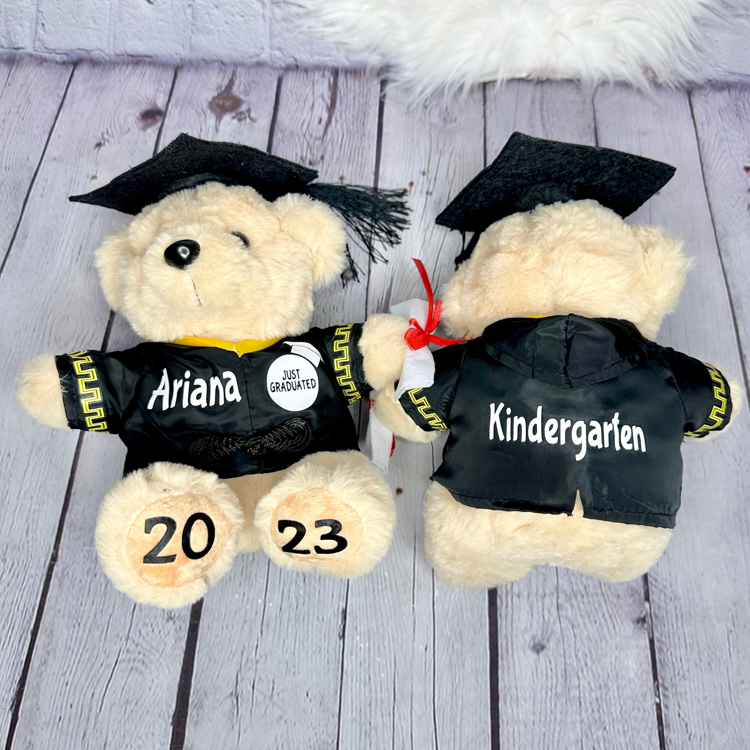 Personalized Teddy Bear Stuffed Bear Graduate Teddybear - Etsy