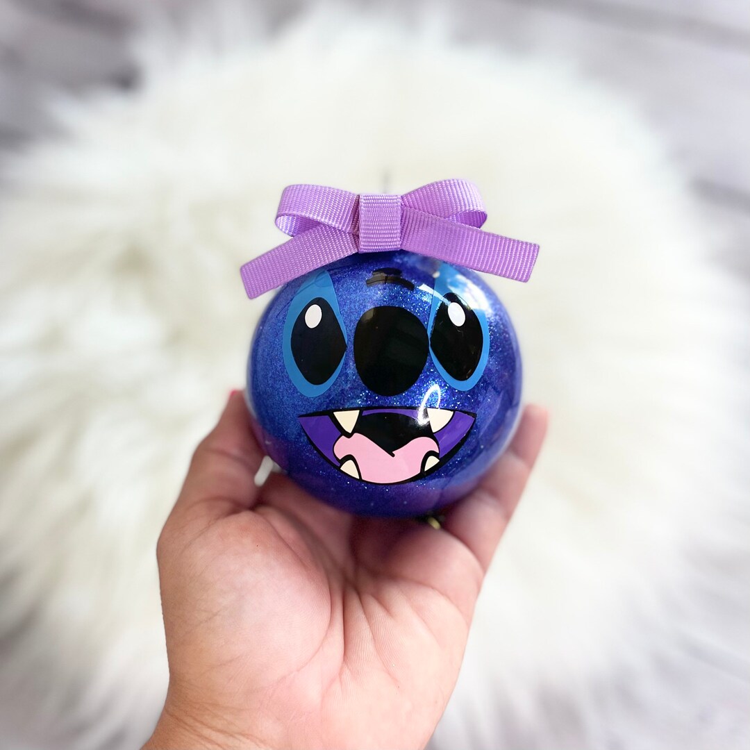 Character Christmas Ornament, Glitter Ornament, Christmas Décor ...