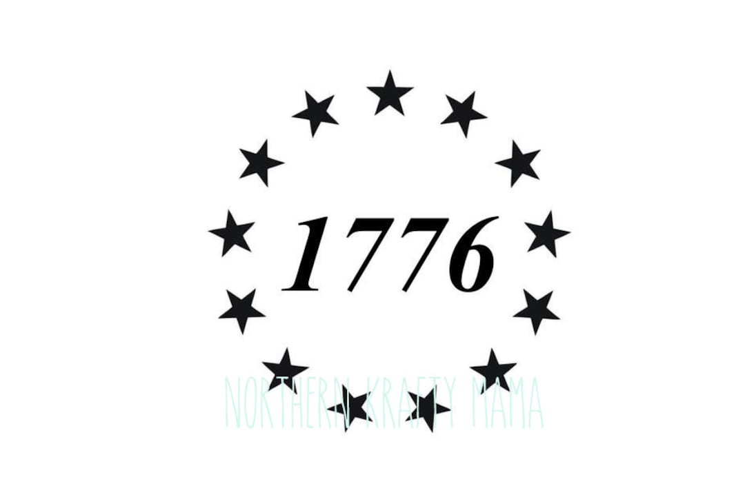1776 Stars - Betsy Ross Stars - American Flag SVG - Patriot File PNG ...