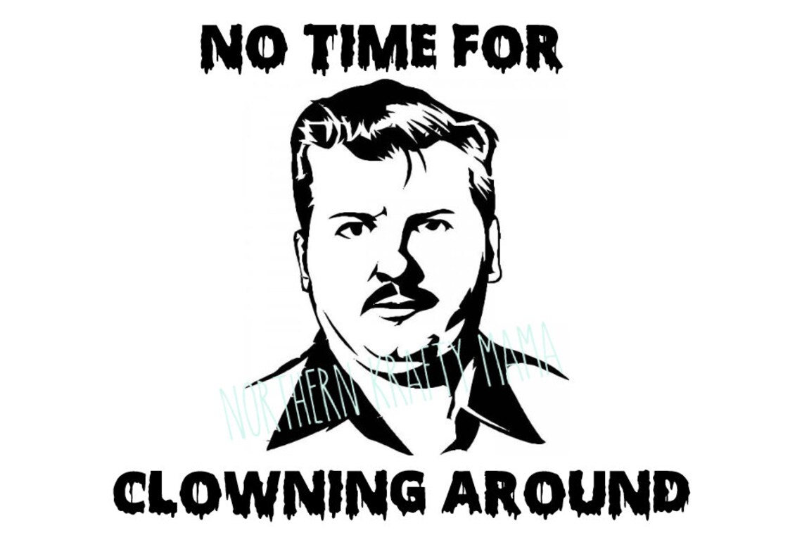 John Wayne Gacy SVG PNG JPG Clowning Around Serial - Etsy