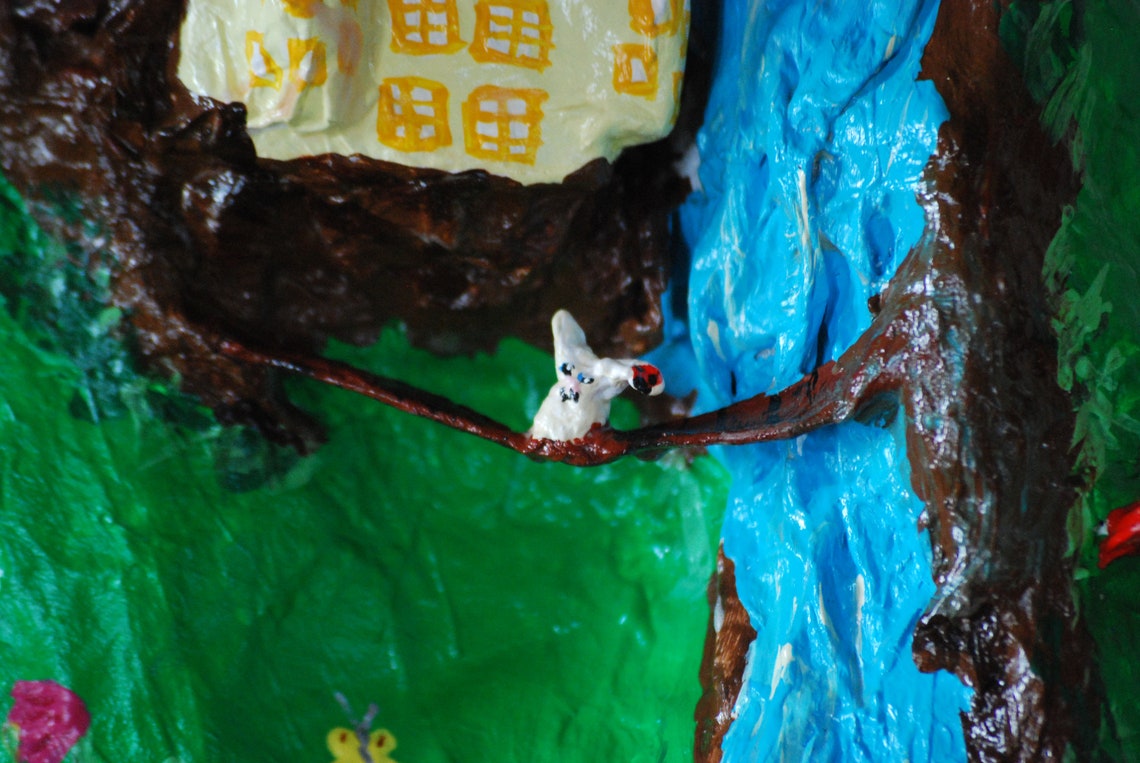 Explorer lamp with angel mole mammoth and Co. | Etsy