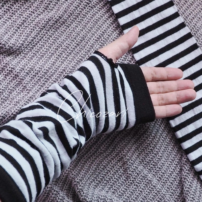 Striped Arm Socks - Etsy