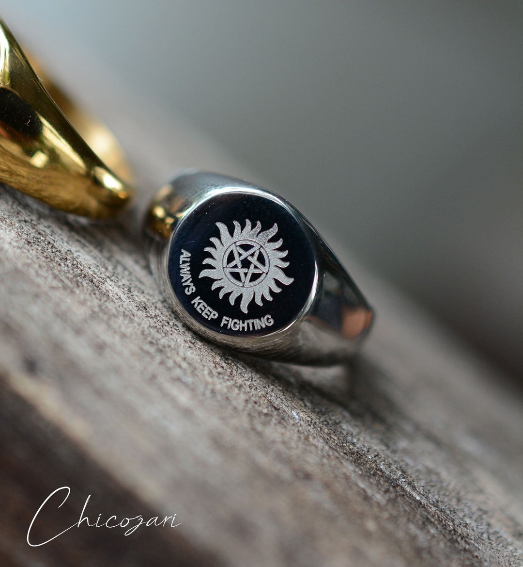 Anti-possession Symbols Always Keep Fighting Stainless Steel - Etsy