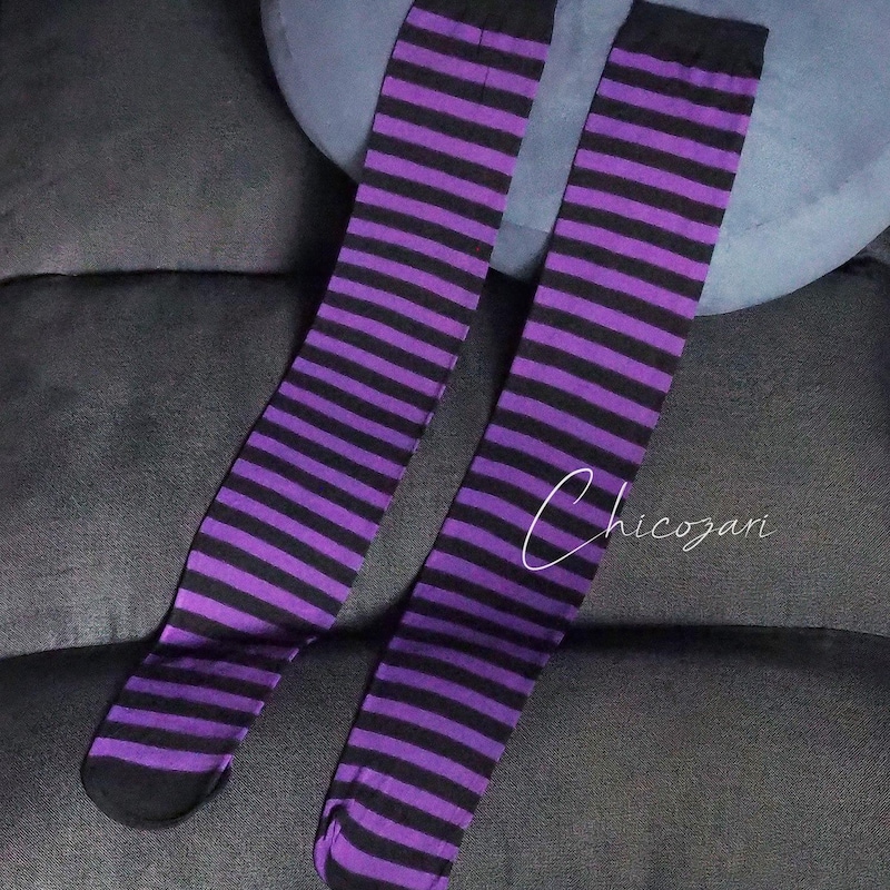 Sheer Black Thigh Highs - Etsy