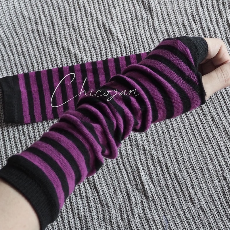 Striped Arm Socks - Etsy