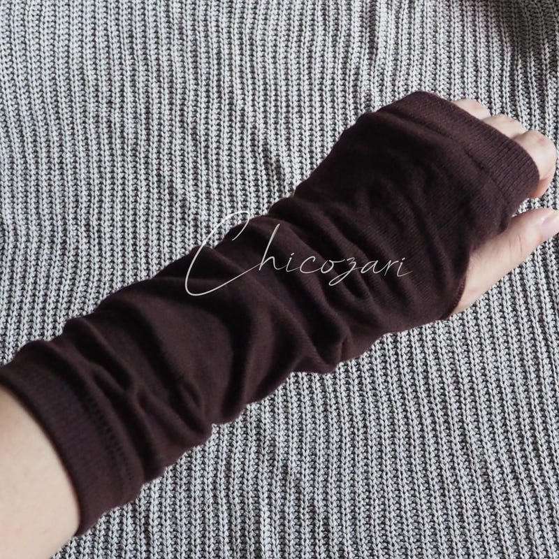 Brown Thumbhole - Etsy