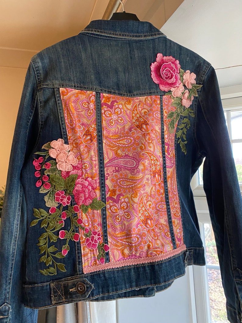 Custom Reworked Denim Jackets - Etsy