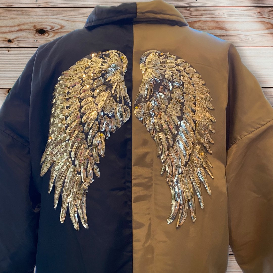 Reworked Padded Bomber Jacket - Etsy UK