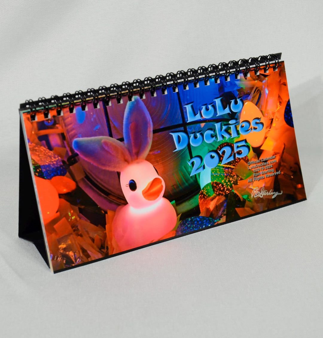 2025 Rubber Duck Desktop Calendar 12 Mo + Cover - 13 Unique Delulu ...