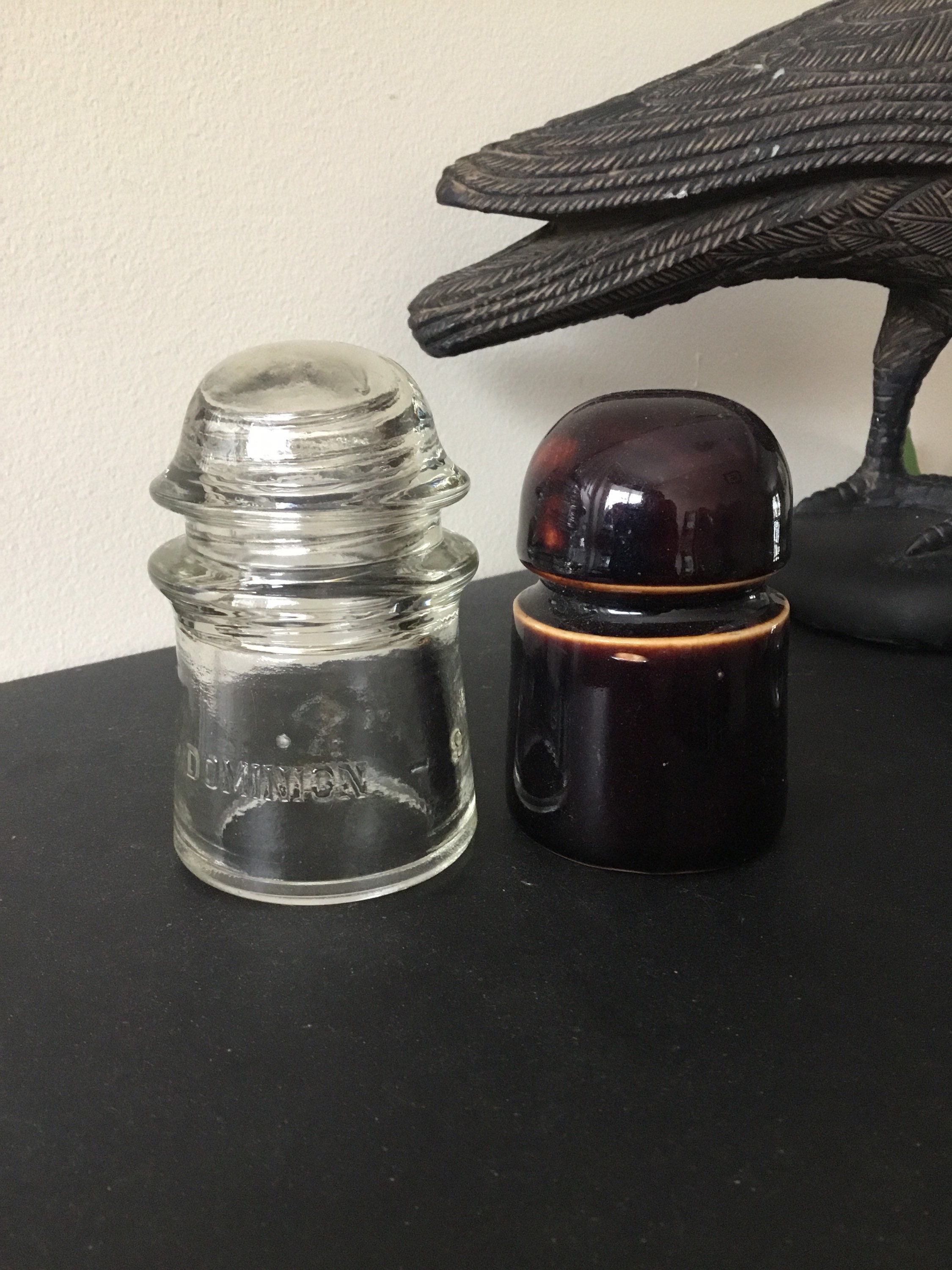 Vintage Insulators Glass dominion & Ceramic - Etsy UK