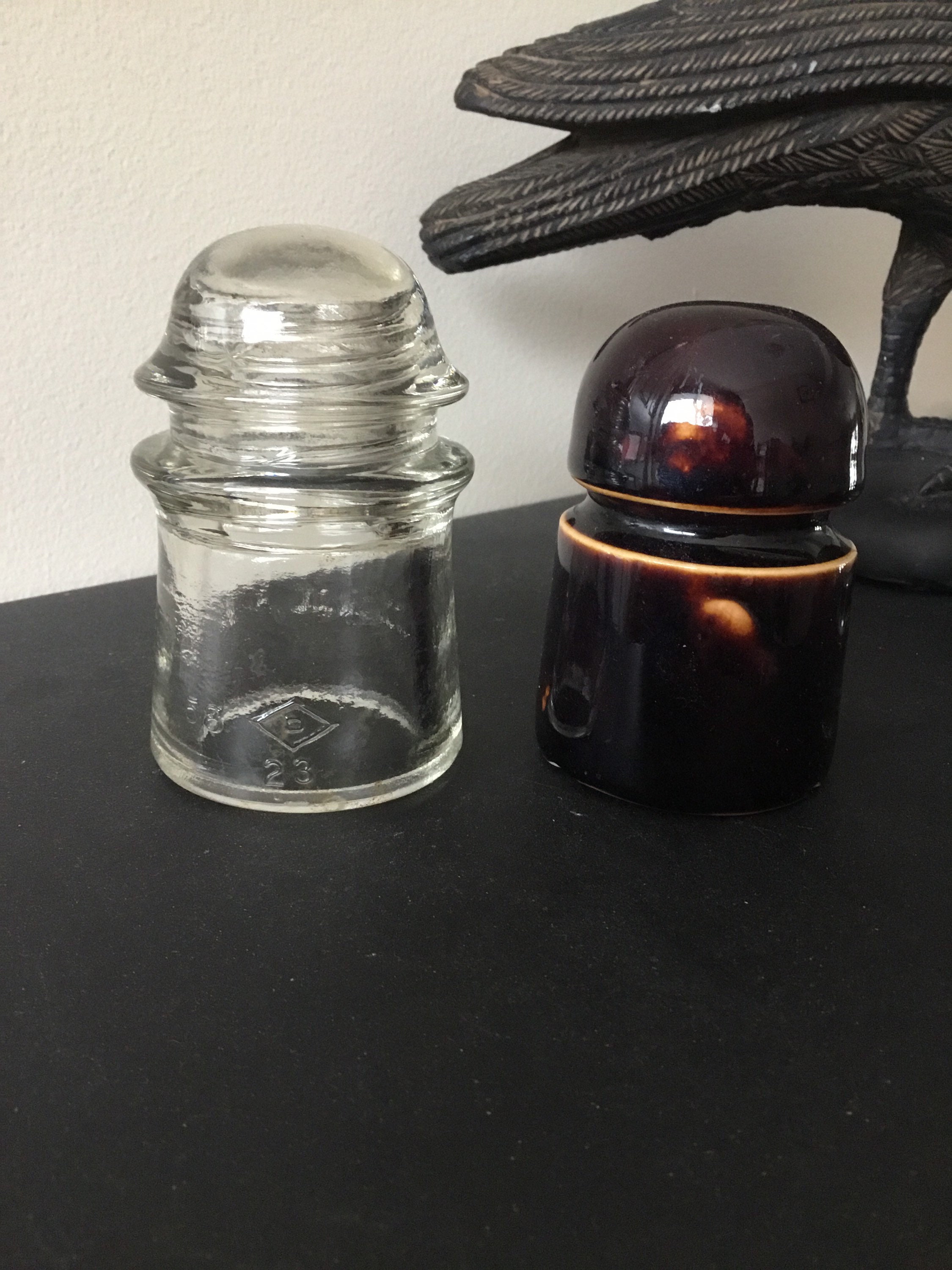 Vintage Insulators Glass dominion & Ceramic - Etsy UK