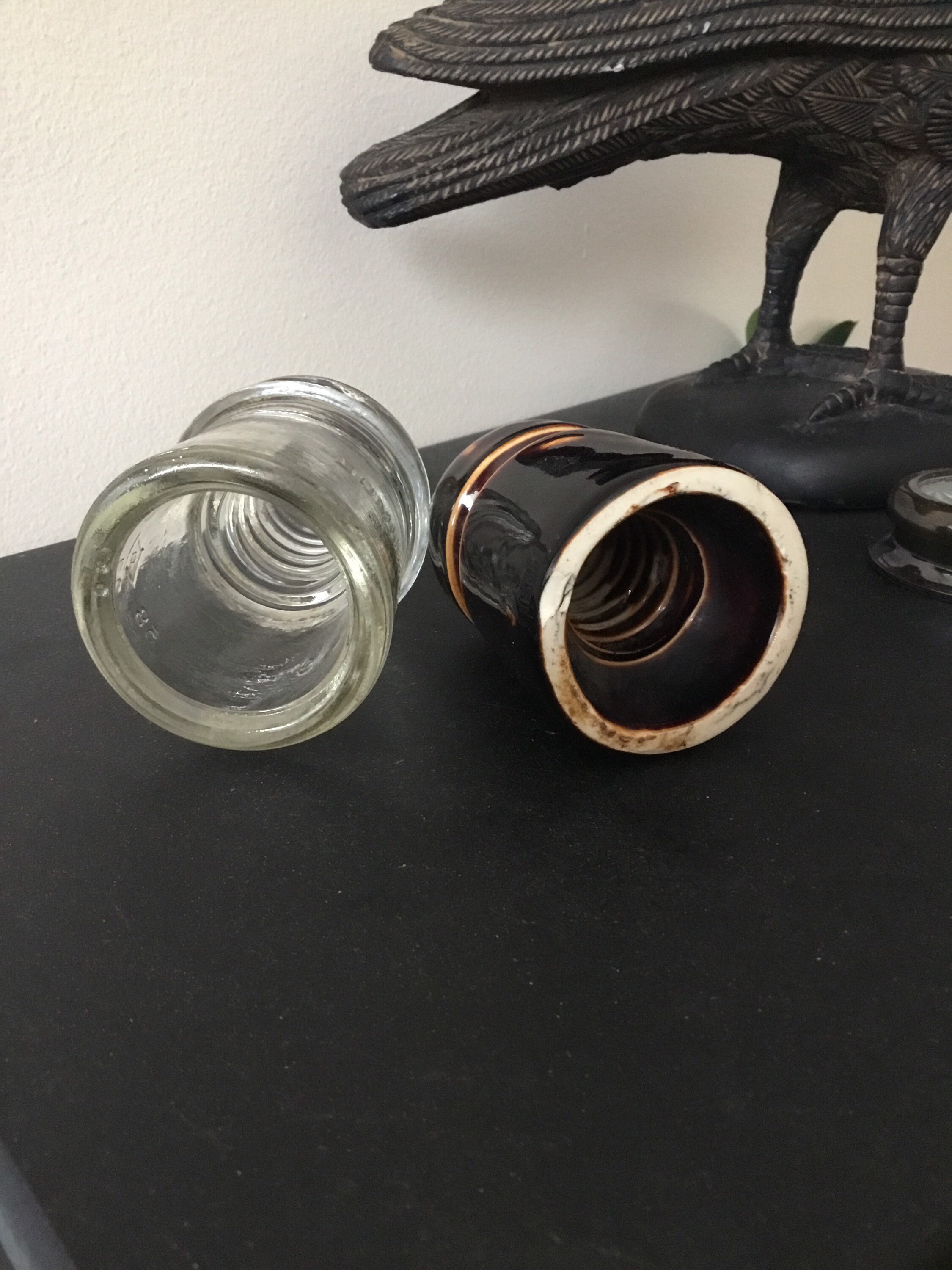 Vintage Insulators Glass dominion & Ceramic - Etsy
