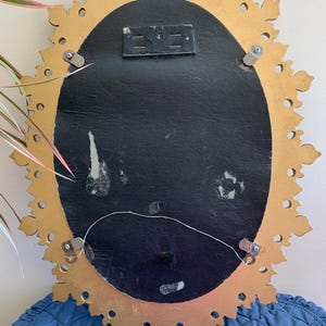 Vintage Wooden Oval Rococo-style Frame - Etsy