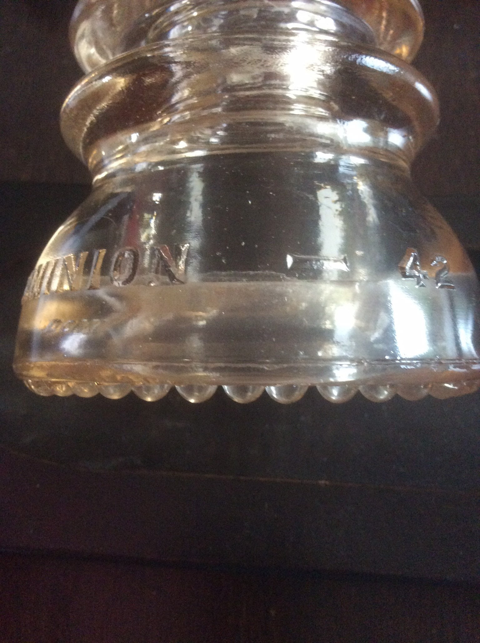 Dominion '42' Glass Insulators - Etsy Canada