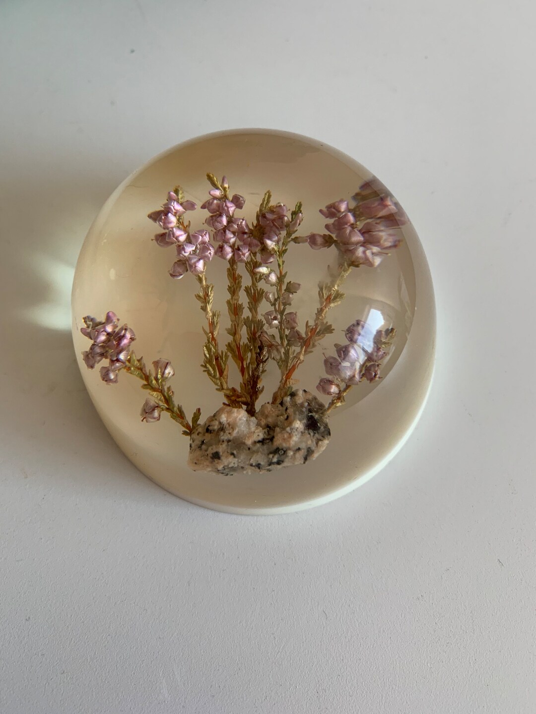 Vintage Paperweights Glass & Lucite - Etsy