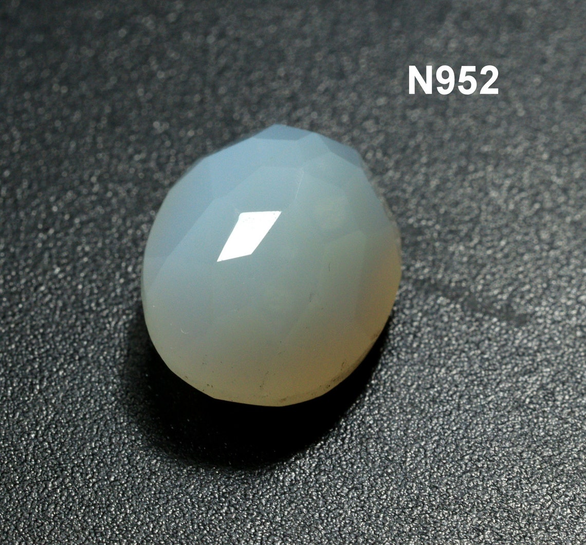 NATURAL BLUE CHALCEDONY Cut Gemstone - Etsy UK