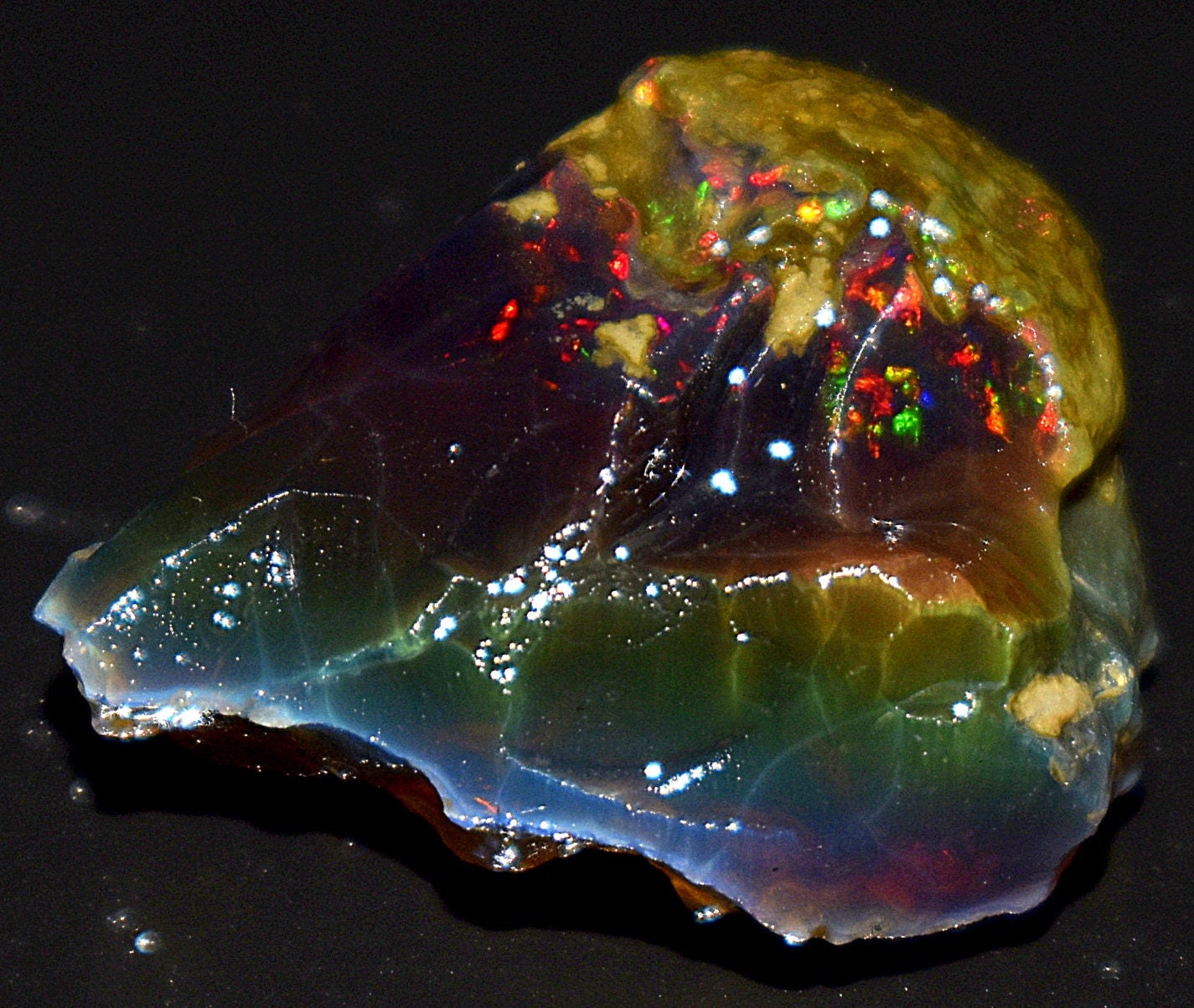 Fire Opal Rough