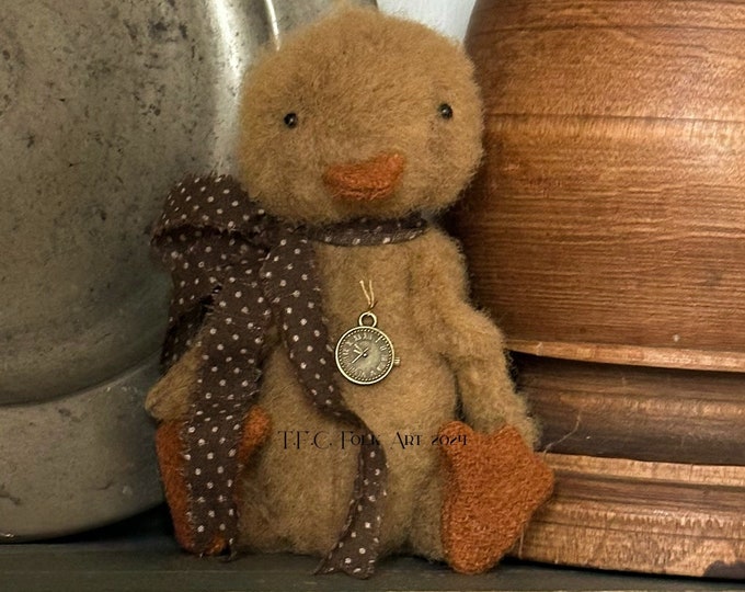 Small Plush Felt Doris Duck - Etsy