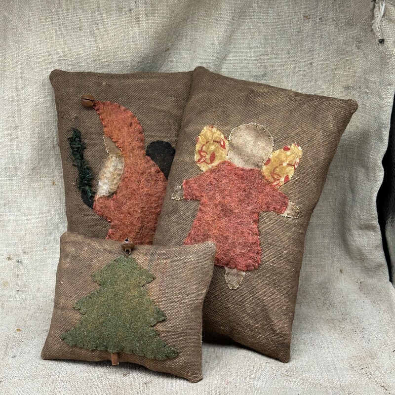 Primitive Pillow - Etsy