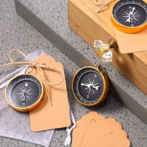 20 Sets Compass Wedding Favors Wedding Guest Gifts Nautical Souvenir ...