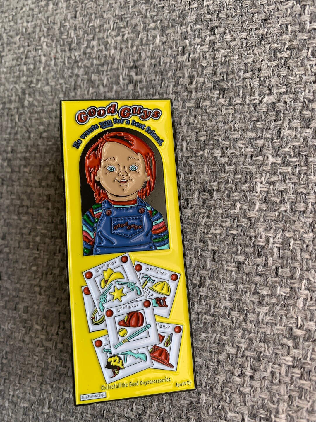 Good Guy Doll Box Chucky childs Play Horror Movie Pin - Etsy