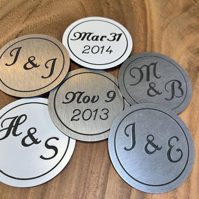 Aluminum Coasters - Etsy