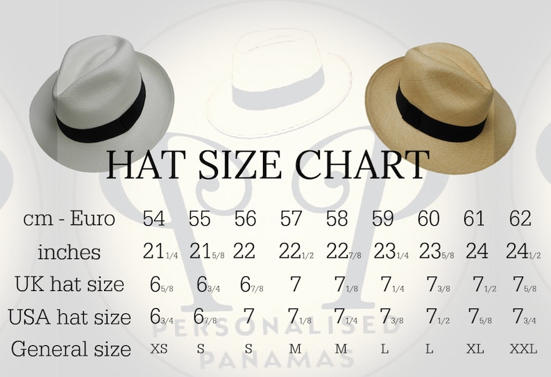 Genuine Natural Panama Hat With Removable Navy Blue Band – Handwoven ...