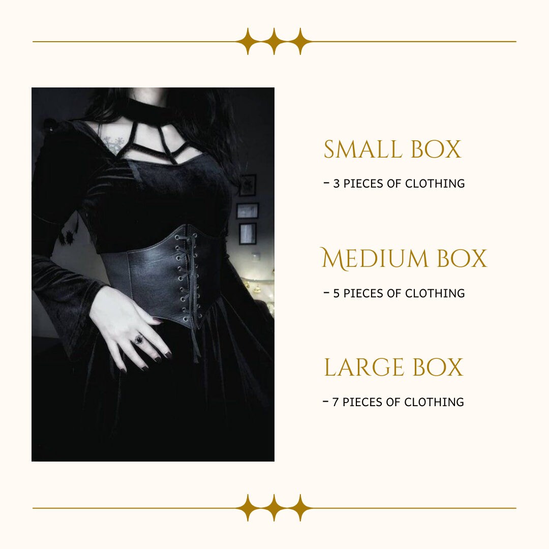 Goth Aesthetic Mystery Box - Etsy